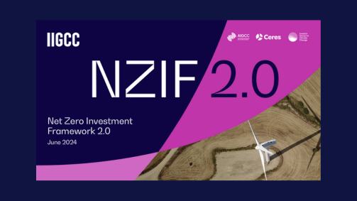Net Zero Investment Framework 2.0 - Altiorem